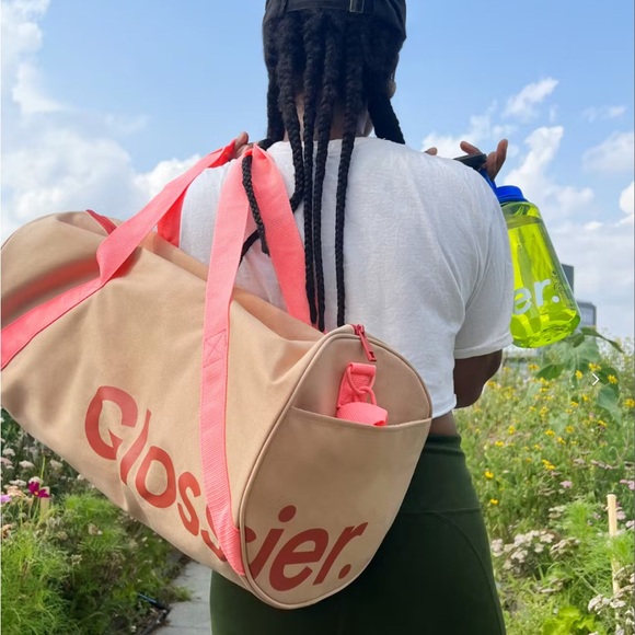 Glossier | Bags | Nwt Glossier Desert Rose Duffle Bag Os | Poshmark